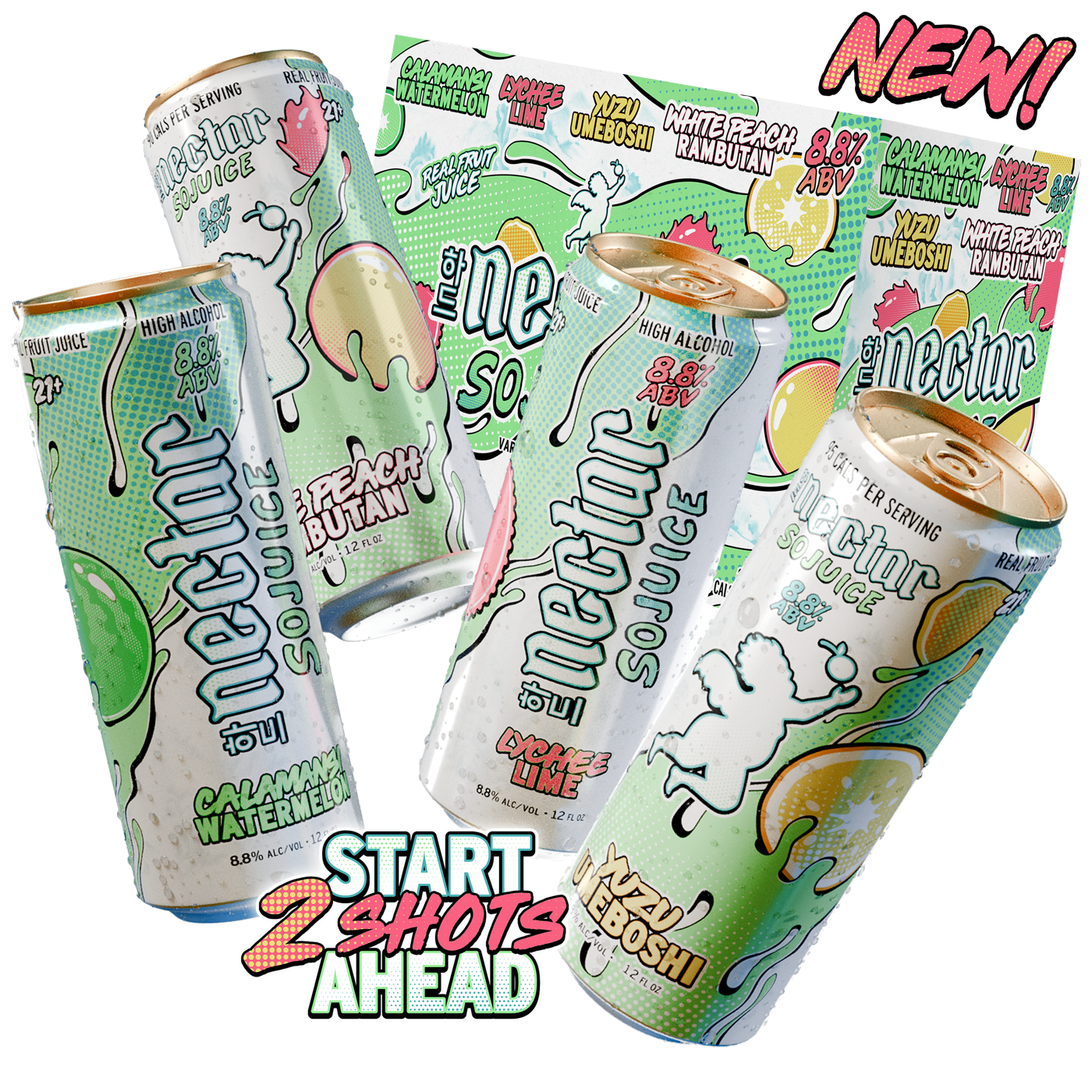 Sojuice Variety Pack – Nectar - Beyond Tradition